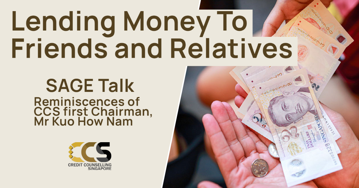 SAGE Talk: Lending Money To Friends And Relatives | Credit Counselling ...